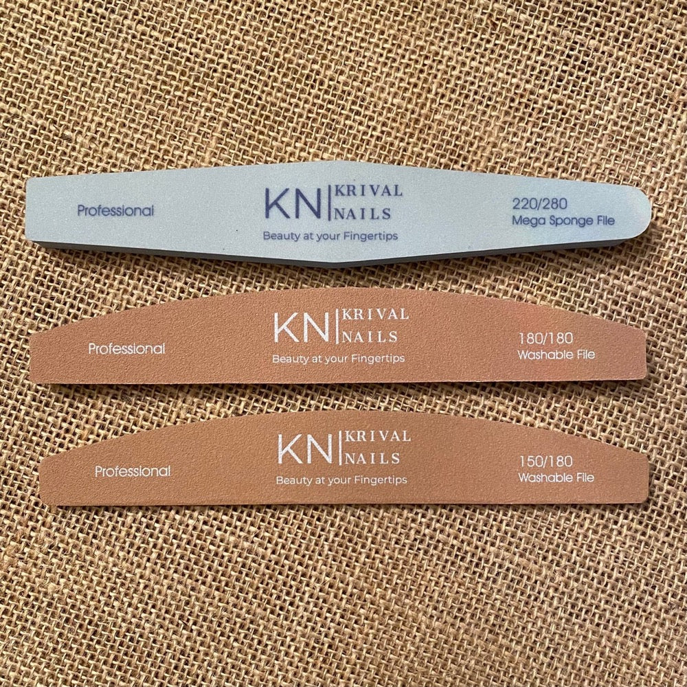 220/240 Grit Nail File Buffer – Krival Nails LLC